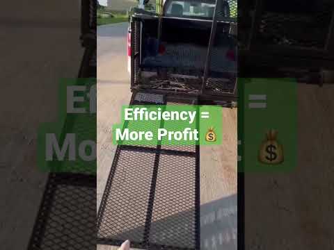 Dual Ramp Dovetail F150 Lawn Care Truck 2023 Setup