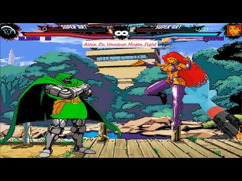 Mugen : Doctor Doom (Marvel) Vs Starfire (Dc Comics) (Request)