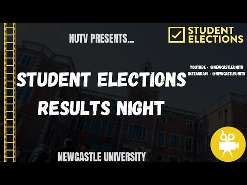 Newcastle University Student Elections 2025 - Results Night