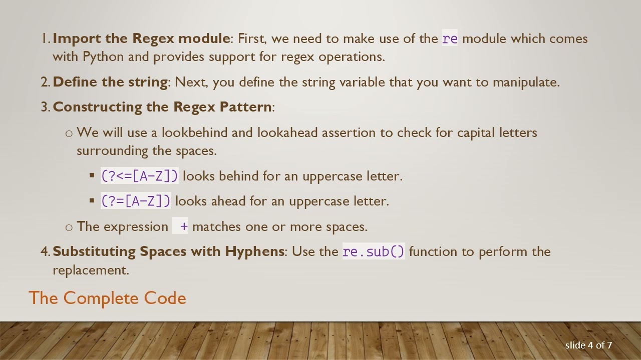 How to Replace Spaces with Hyphens in Python Strings with Specific Conditions