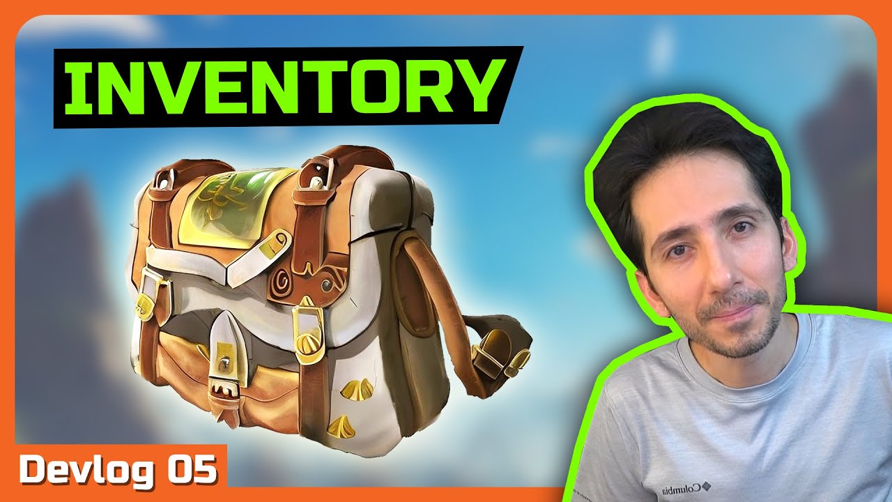 How to make INVENTORY system - Open World Game - Devlog 05