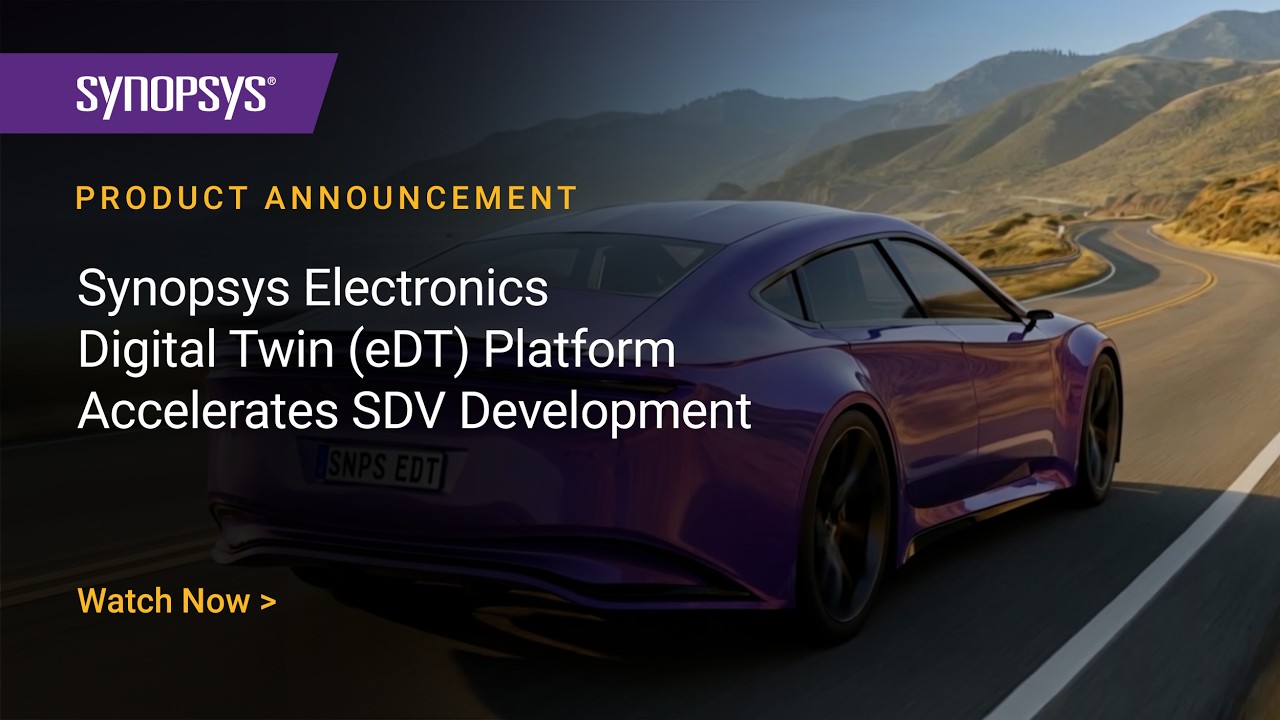 Synopsys Electronics Digital Twin Platform | Synopsys