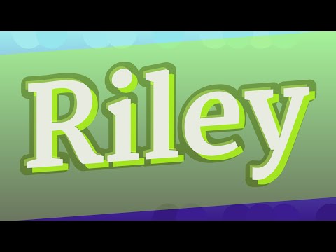RILEY pronunciation • How to pronounce RILEY