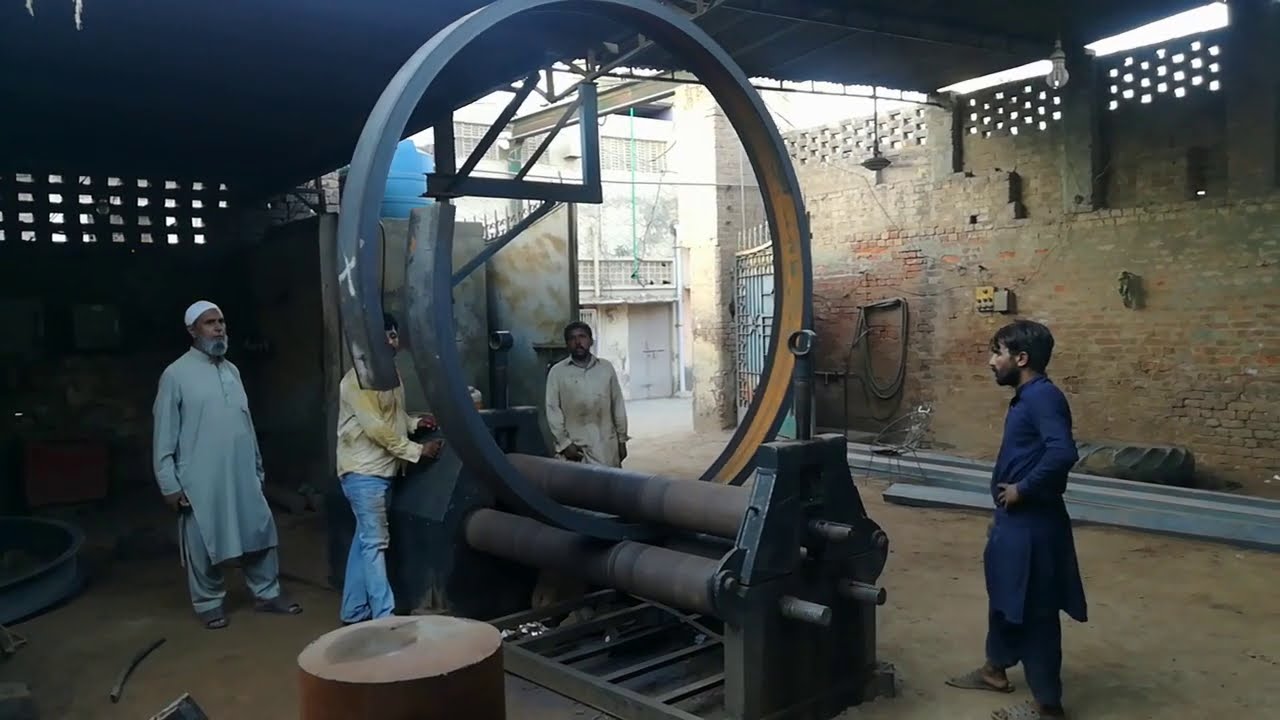 Channel Bendig Machine - How To Channel Bending Machine - Machine Bending - Pipe Bending Machine