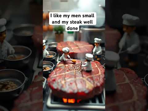 When you like you men short and steak well done #funny #laugher #trending #comedy #reels #meme