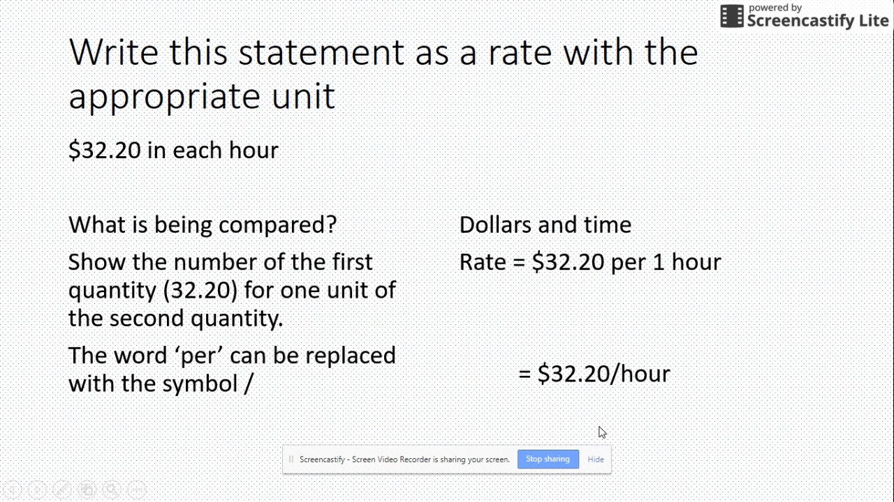 Financial use of decimals