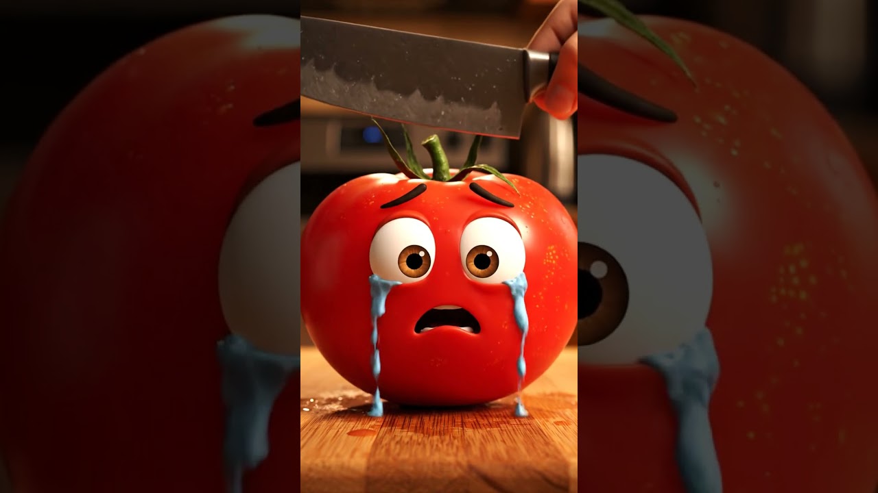 🍅💔 The Tomato’s Last Tear – Cinematic Animation #viral #cute #fortnite