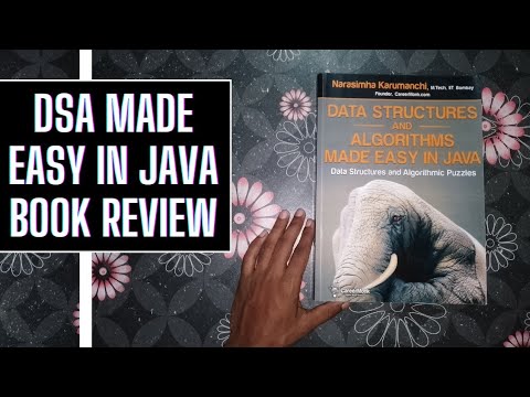 Data structure And Algorithm made easy in Java book review | Narasimha karumanchi | Java book Review