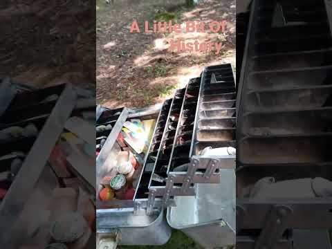 Antique Tackle Box Opens #alittlebitofhistory #history #fishing