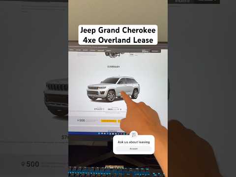 Crazy lease deals, get them while they’re hot 🥵 #jeep #4xe #lease