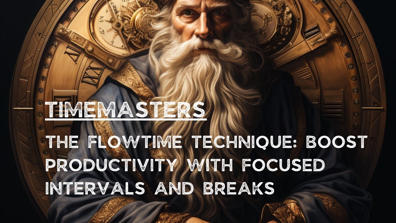 The Flowtime Technique Boost Productivity with Focused Intervals and Breaks