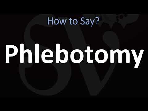 How to Pronounce Phlebotomy? (CORRECTLY)