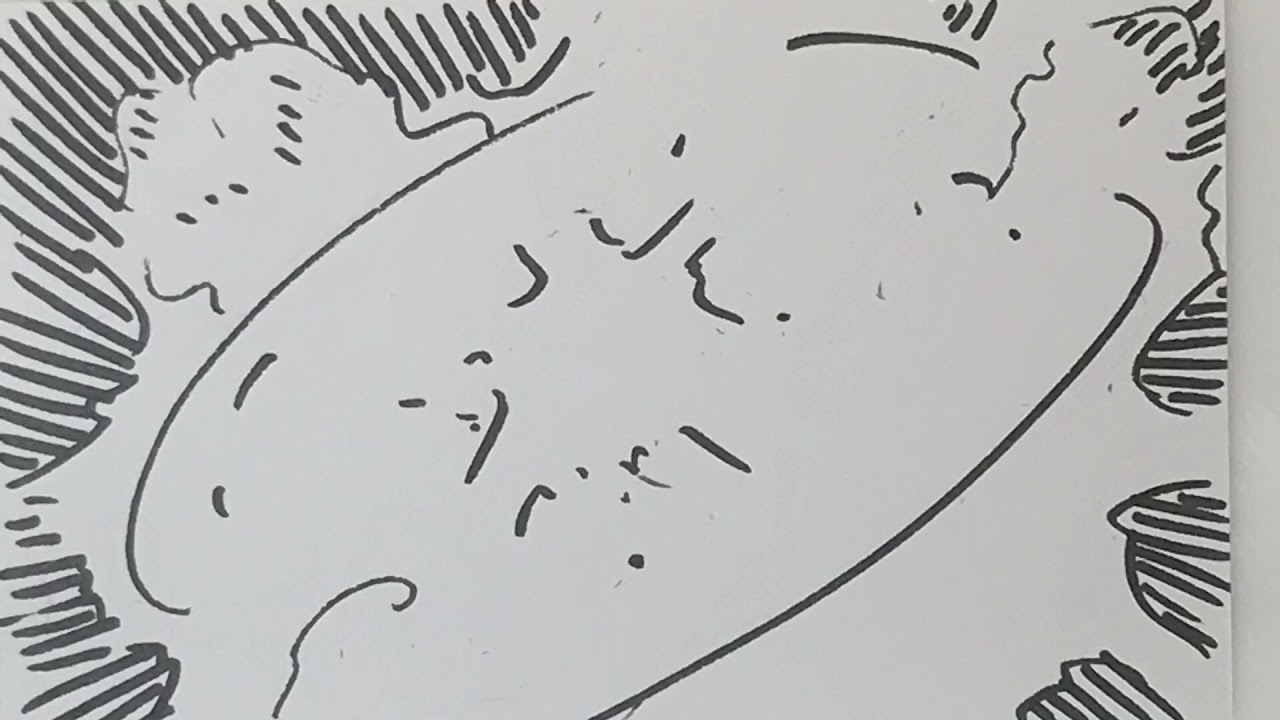 Explosion (first hand drawn animation)