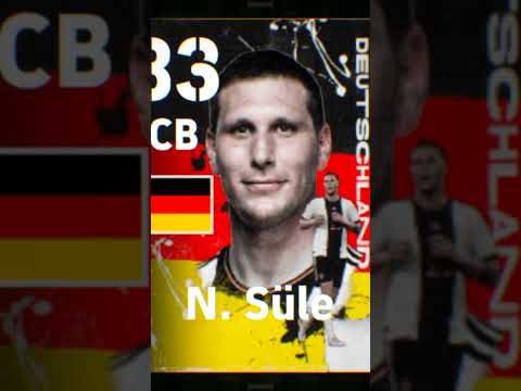 N. Sule CB National Team Pack Germany 22' efootball 2023