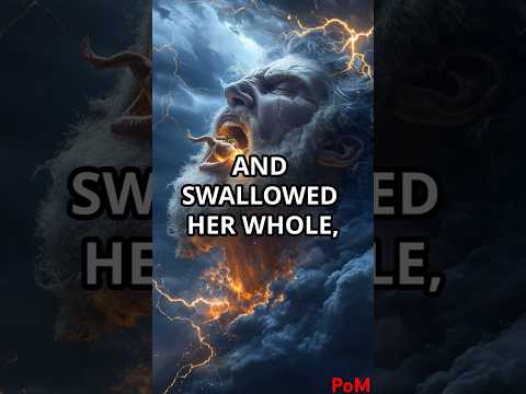 Zeus Swallowed His Wife?! 😱#GreekMythology #Zeus #Metis #Athena #AncientGreece #MythologyFacts #tale
