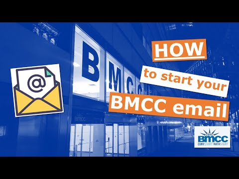 How To Start Your BMCC Email