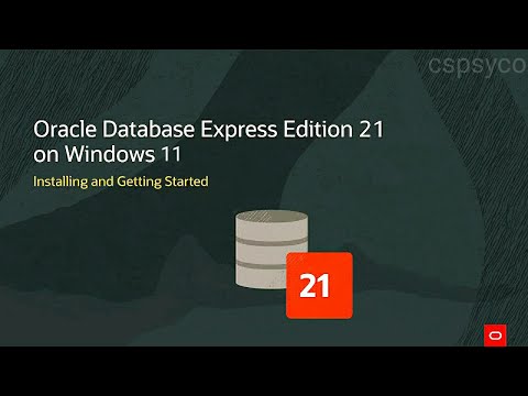 SQL Tutorial - How to install SQL Express Edition for free in Windows 11 - Configure Oracle SQL