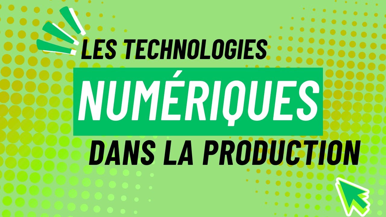 Le rôle des technologies numériques dans la production - Terminales STMG - Marketing