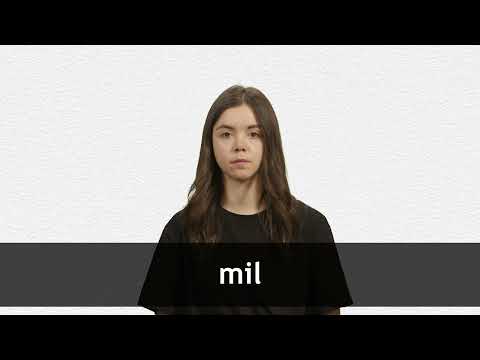 Traducción en inglés de “MIL” | Collins Diccionario español-inglés