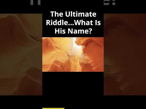 The Ultimate Riddle... What Is His Name?!