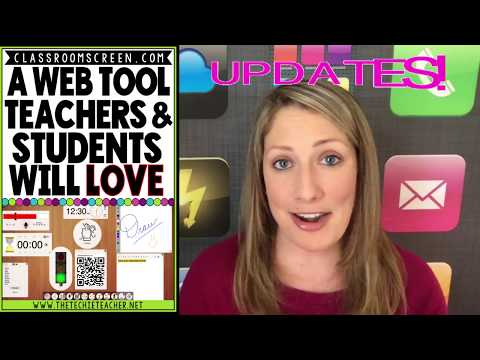 UPDATES to Classroomscreen.com