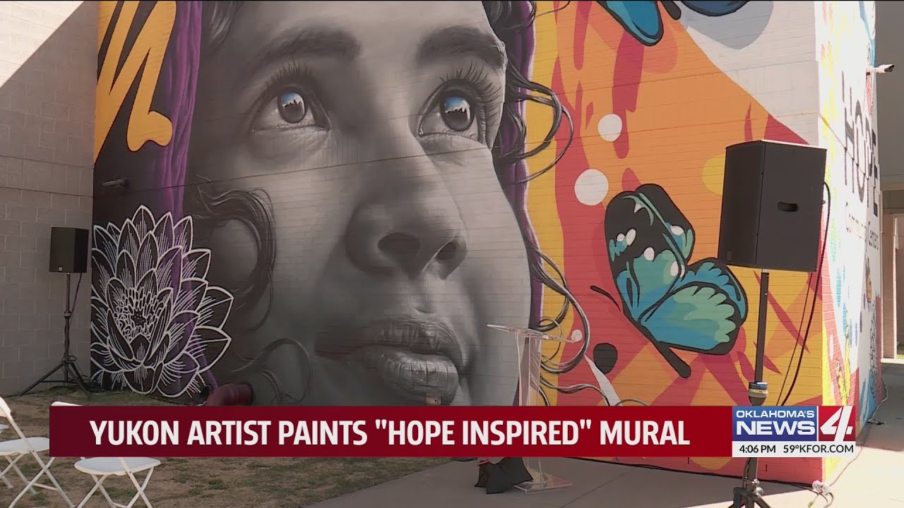 Yukon artist paints 'Hope Inspired' mural