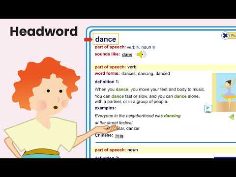 WILD -- Wordsmyth Illustrated Learner's dictionary -- Map of an entry: headword