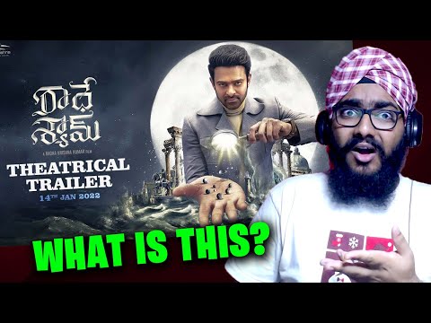 Radhe Shyam Trailer REACTION | Prabhas | Pooja Hegde | Radha Krishna Kumar | Bhushan Kumar
