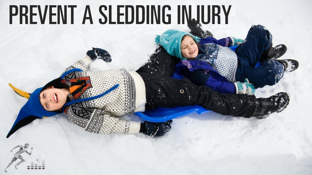How to decrease your risk of a sledding injury