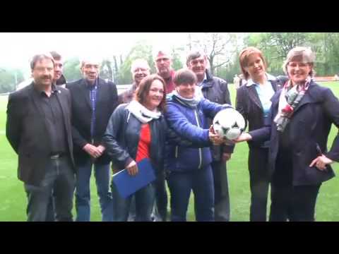 Neues Grün für Sportanlage