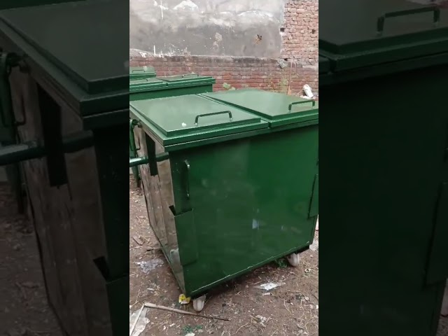 Ms Dustbin - MS Hanging Garbage Dustbin Manufacturer from Ghaziabad