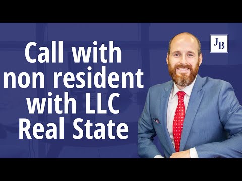 I am a NR with US Real Estate and Never Filed Taxes or Forms 5472 | Call with Jim