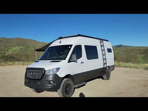 2022 Mercedes Benz Sprinter 170 4x4 Launch Van build.