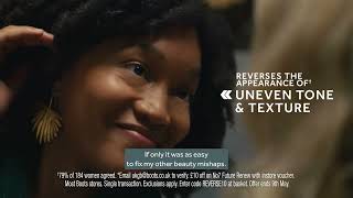 Boots No7 Future Renew Damage Reversal skincare advert Commercial ad uk