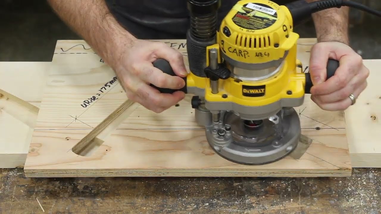 How to Make a Housed Stair Stringer Jig