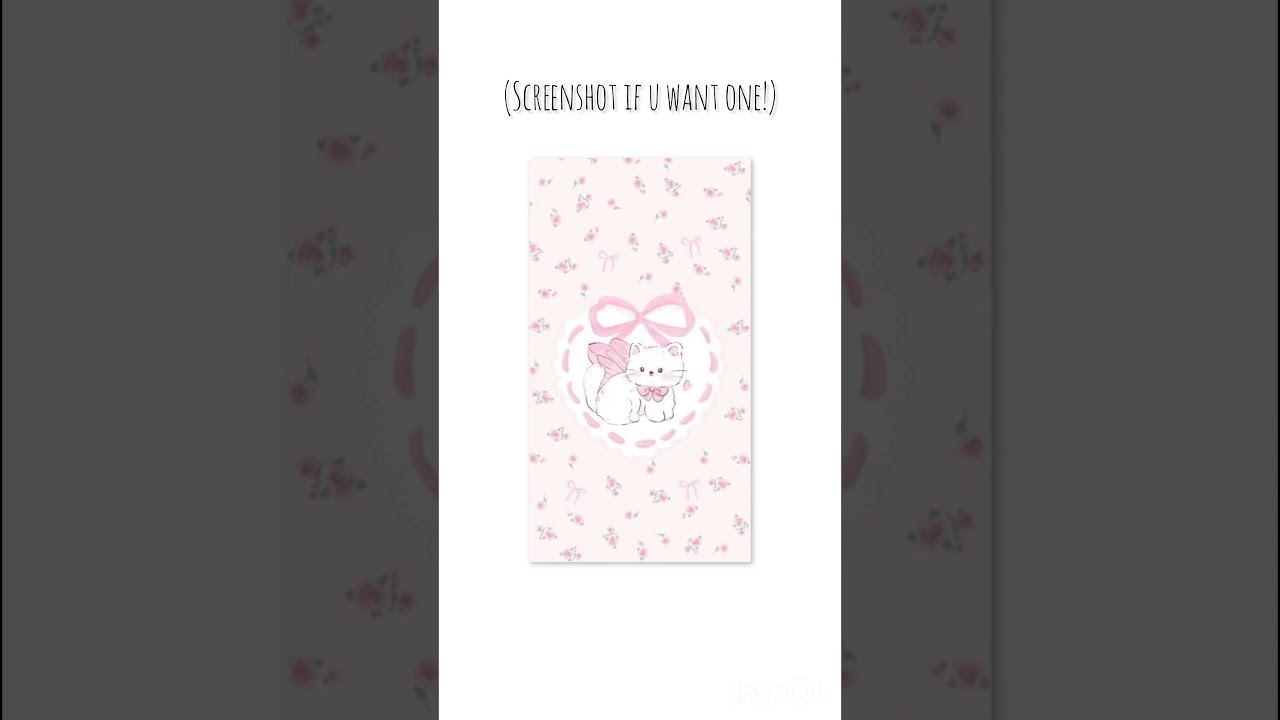 Coquette and cute wallpaper ideas for u!!✨🎀