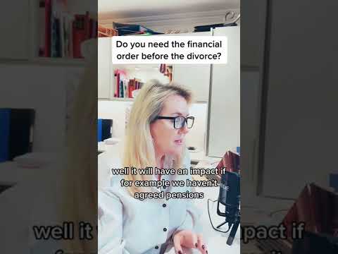 Always get your financial order sorted before you’re decree absolute! #uk #finances #marriage