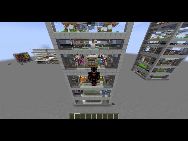 1 chunk farm tower Minecraft Map