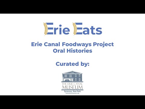 Erie Eats Exhibit Oral Histories