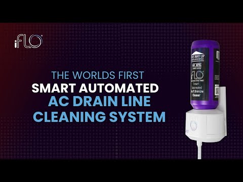 iFLO Smart Automated AC Drain Line Cleaning System