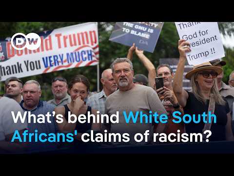 Reports that US will accept White South African ‘refugees’ prompts concern in South Africa | DW News