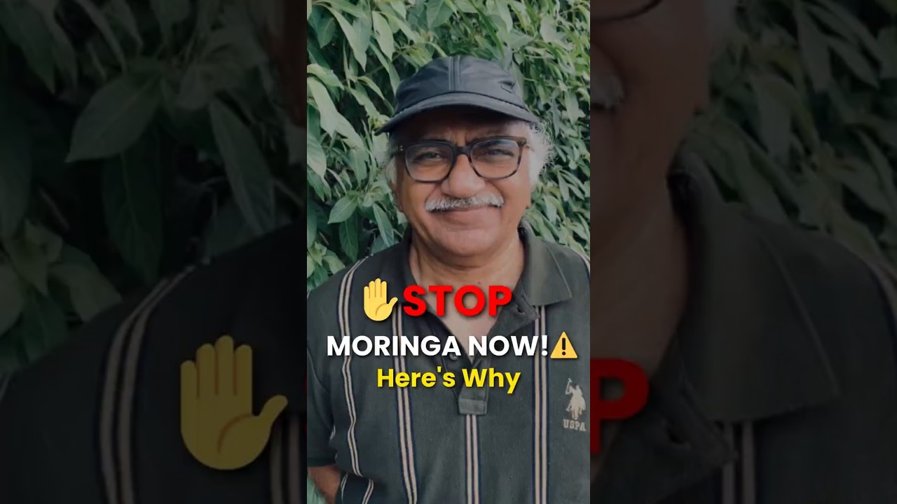 STOP Taking Moringa Without Knowing This ⚠️ | Side Effects Explained in 30 Sec #moringa #foodfacts