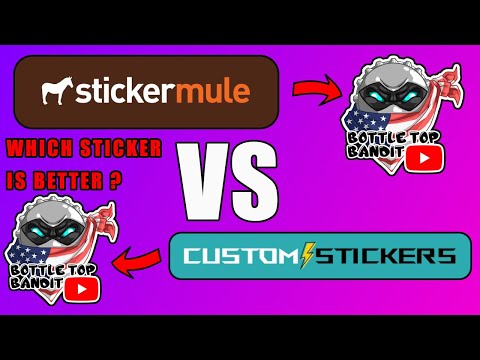 Sticker Mule VS Custom Stickers - Quality and Price Compared