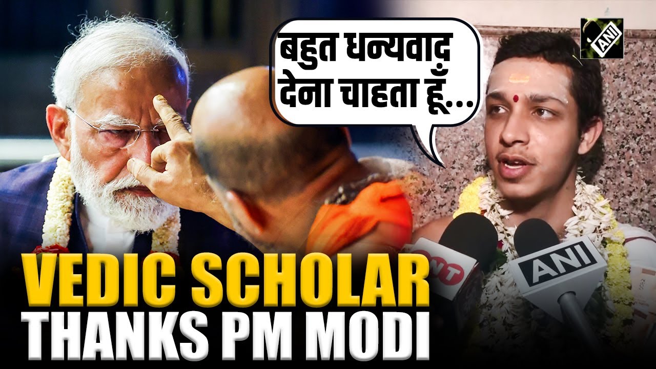 “I want to thank him”: Vedamurti Devvrat Mahesh Rekhe on being congratulated by PM Modi