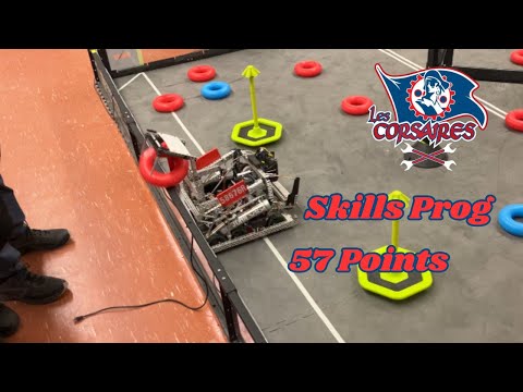 57 Autonomous Skills | 58676R Corsaires R | Vex High Stakes