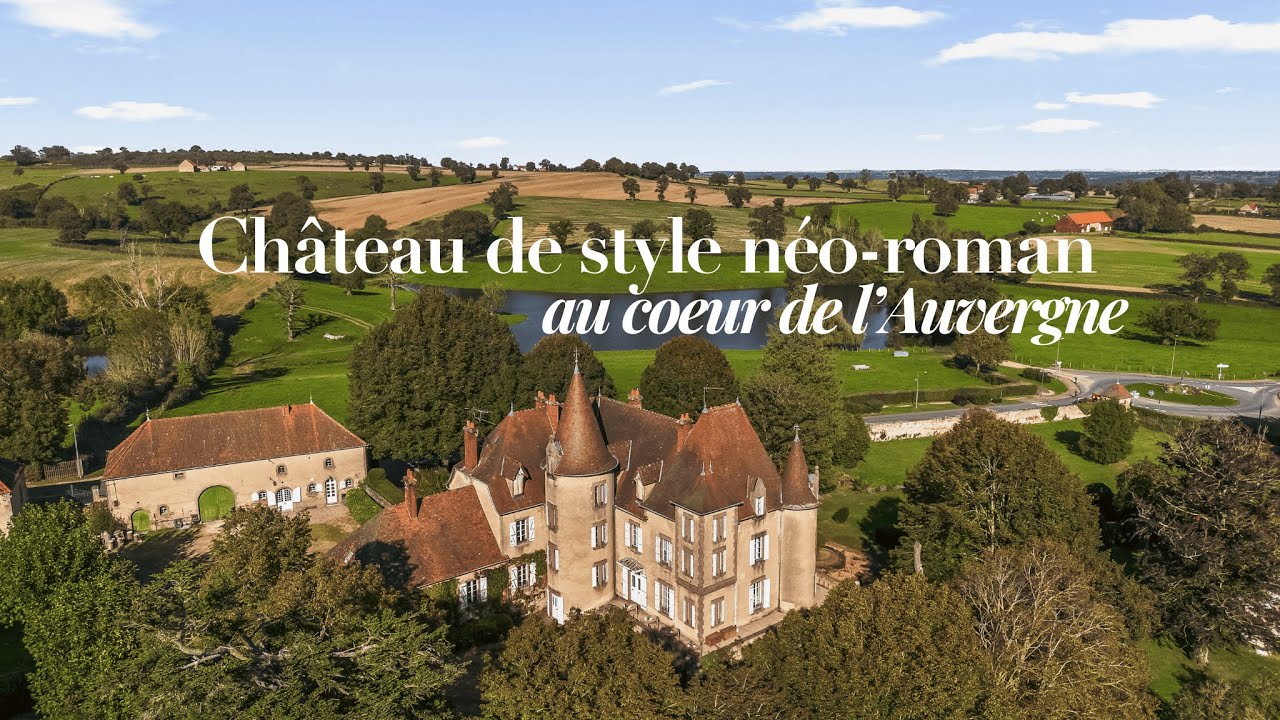 19Th Century Romanesque Castle in Auvergne: A Renovated Jewel with ...