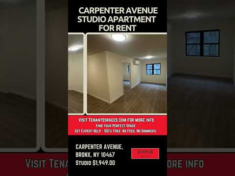 CARPENTER AVENUE STUDIO Apartment for rent