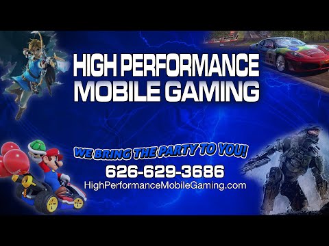 High Performance Mobile Gaming (626) 629-3686 Video Game Truck Party Event Entertainment Rental