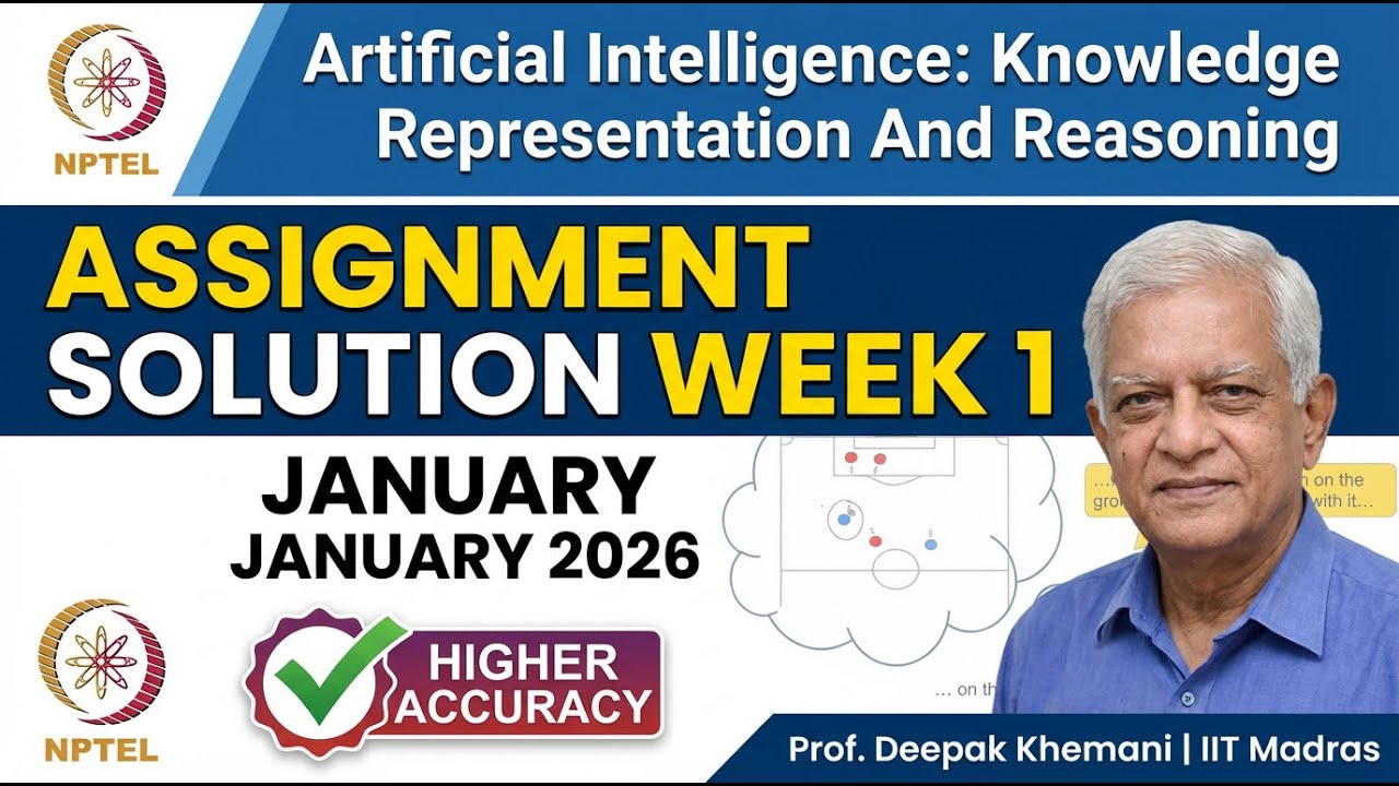 NPTEL: Artificial Intelligence: Knowledge Representation And Reasoning | Week 1 Assignment Solution