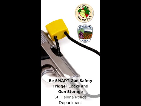 Be SMART Gun Safety: Trigger Locks and Gun Storage